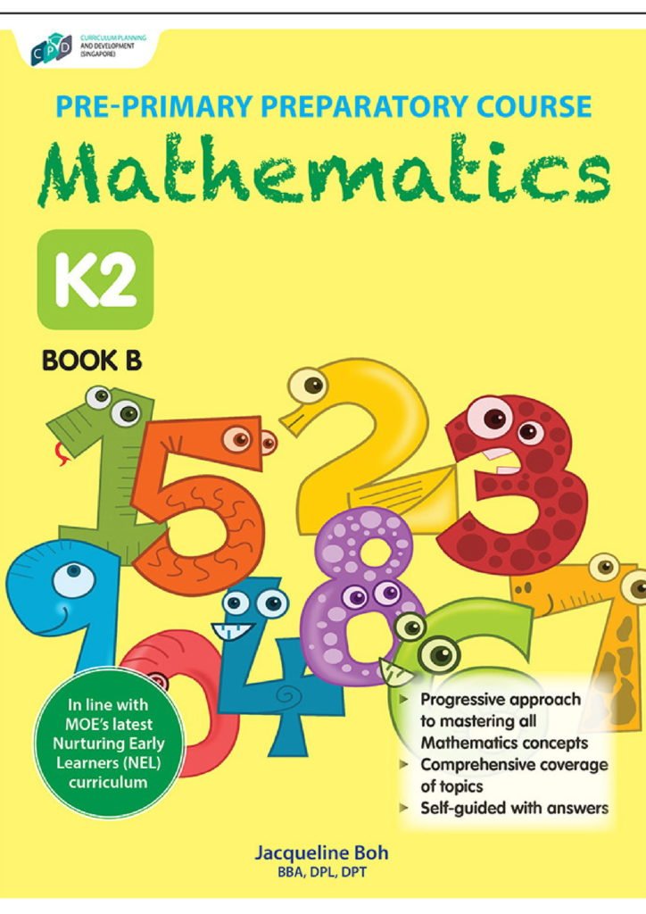 Pre-primary Preparatory Course Mathematics K2 Book B – Comptes Book Store