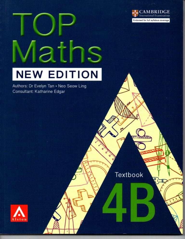 TOP Maths Textbook 4B – new ed Textbook – Comptes Book Store