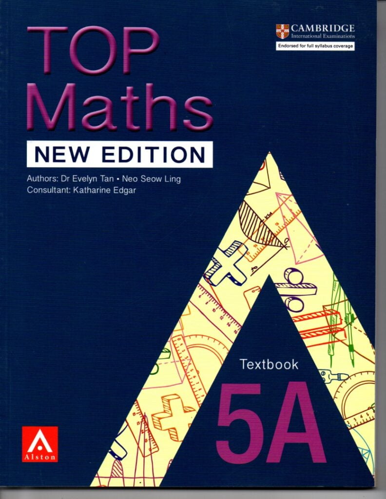 TOP Maths Textbook 5A – new ed Textbook – Comptes Book Store
