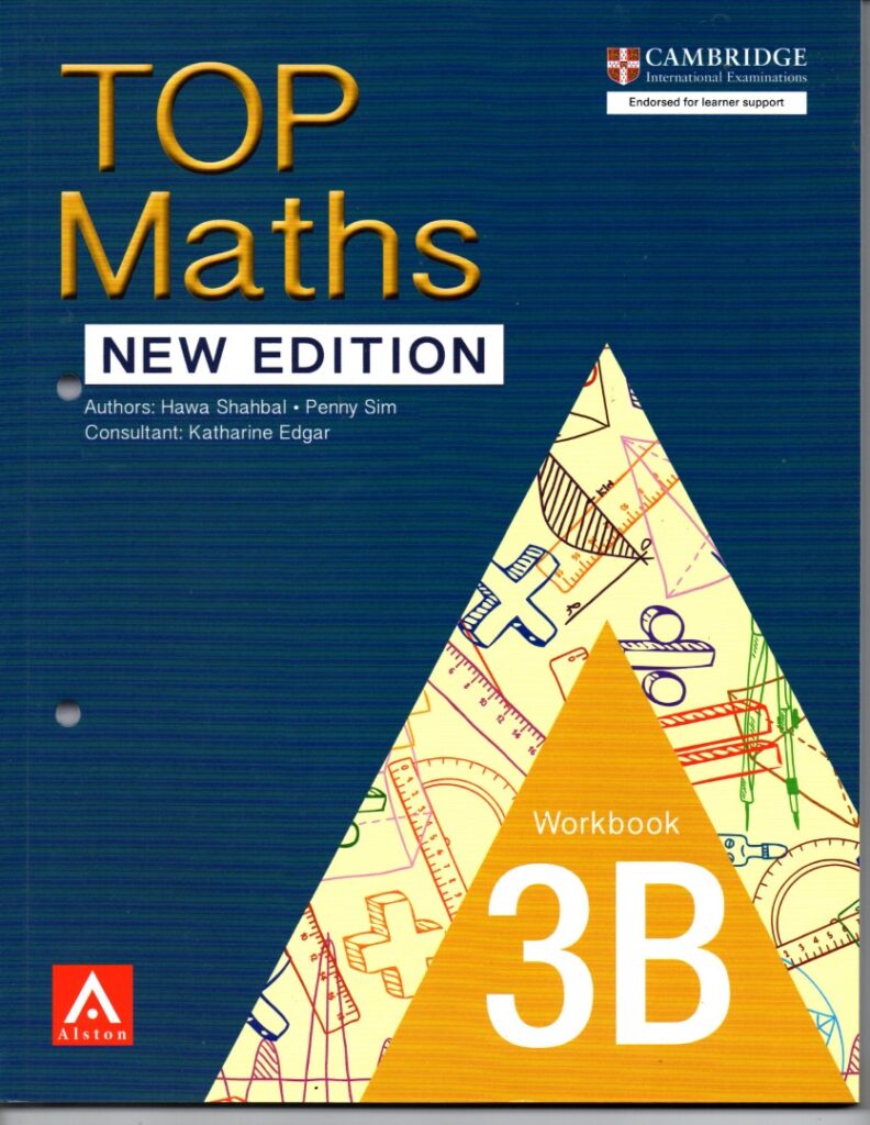 TOP Maths Workbook 3B – new ed Textbook – Comptes Book Store