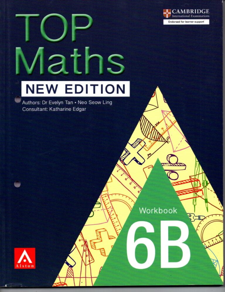 TOP Maths Workbook 6B – new ed Textbook – Comptes Book Store